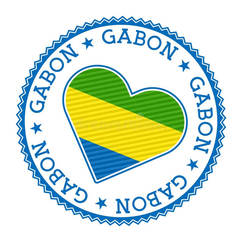 Gabon. vektor abbildung. Illustration von karte, libreville - 263530493