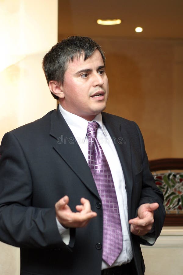 Gabriel Biris editorial image. Image of partner, talkshow - 25798510