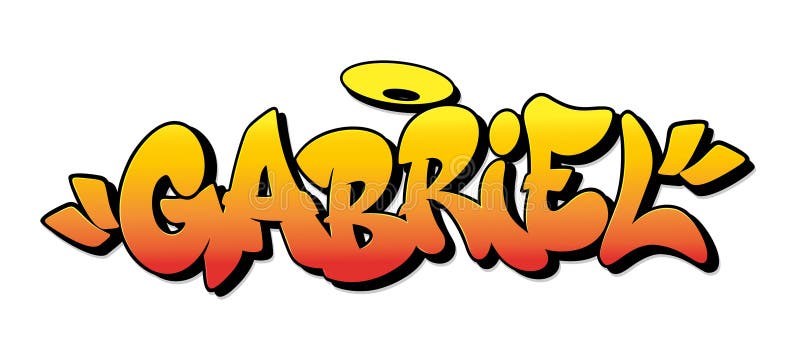 Gabriel Name Logo