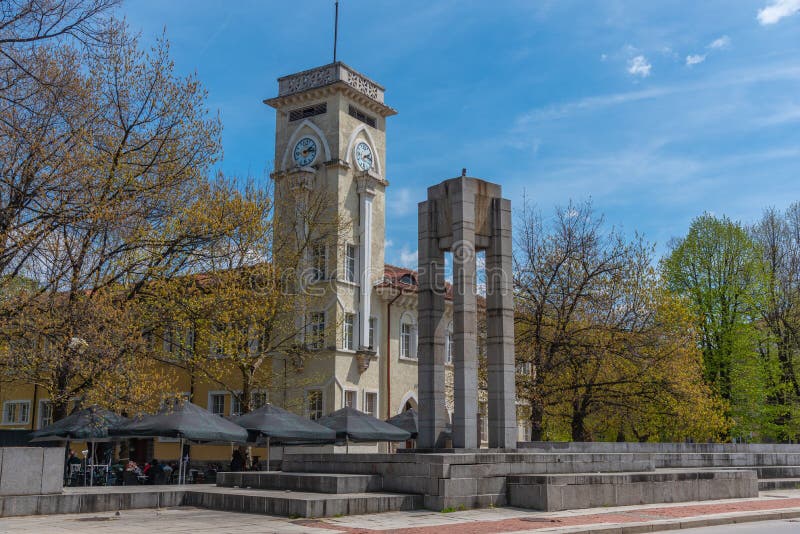 Gabrovo, Bulgaria, April 24, 2022: Regional Library in Gabrovo ...