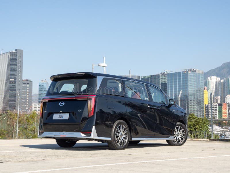 GAC E9 PHEV Test Drive Day editorial stock photo. Image of speed ...