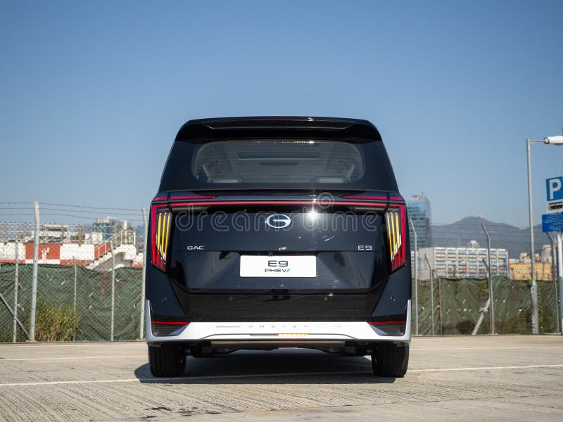 GAC E9 PHEV Test Drive Day editorial photography. Image of battery ...