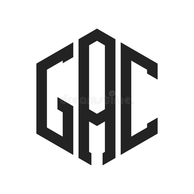 GAC Logo Design. Initial Letter GAC Monogram Logo Using Hexagon Shape ...