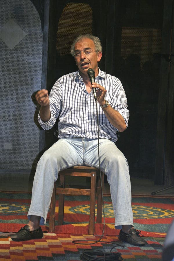 Gad Lerner editorial image. Image of genova, beirut, television - 9767495