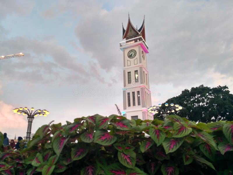 Gadang Hours in the City of Bukittinggi in the Afternoon Stock Photo ...