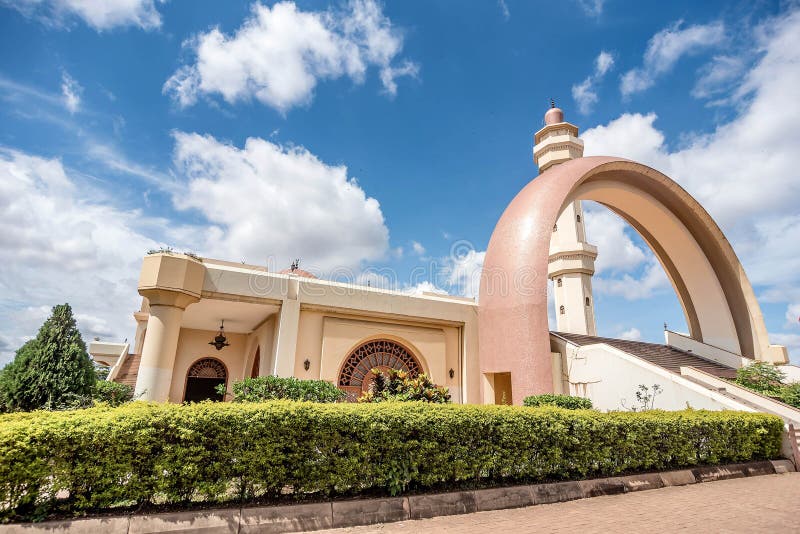 Gaddafi Mosque in Kampala City, Uganda Editorial Stock Photo - Image of ...