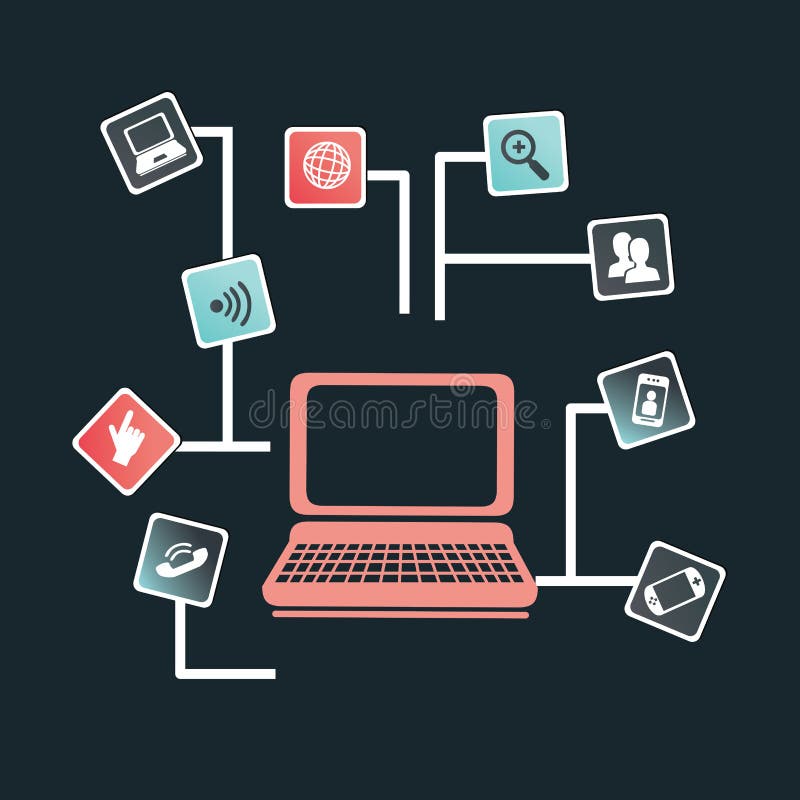 Gadget design stock illustration. Illustration of pointer - 38624477