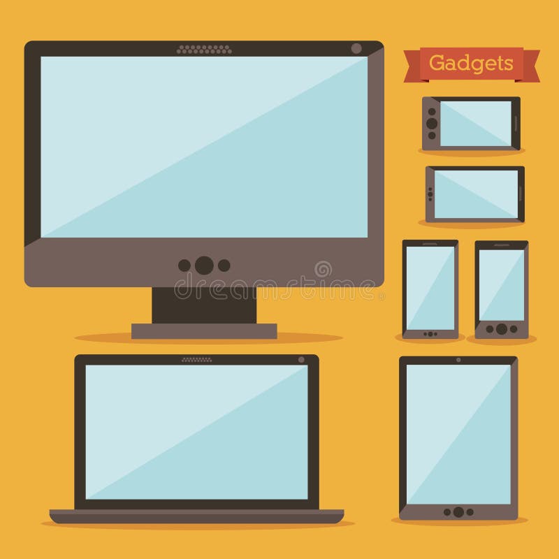 Gadget design stock vector. Illustration of networking - 39478586