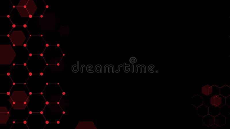 Red Technology Diagonal Lines and Red Particles Background. Red and ...