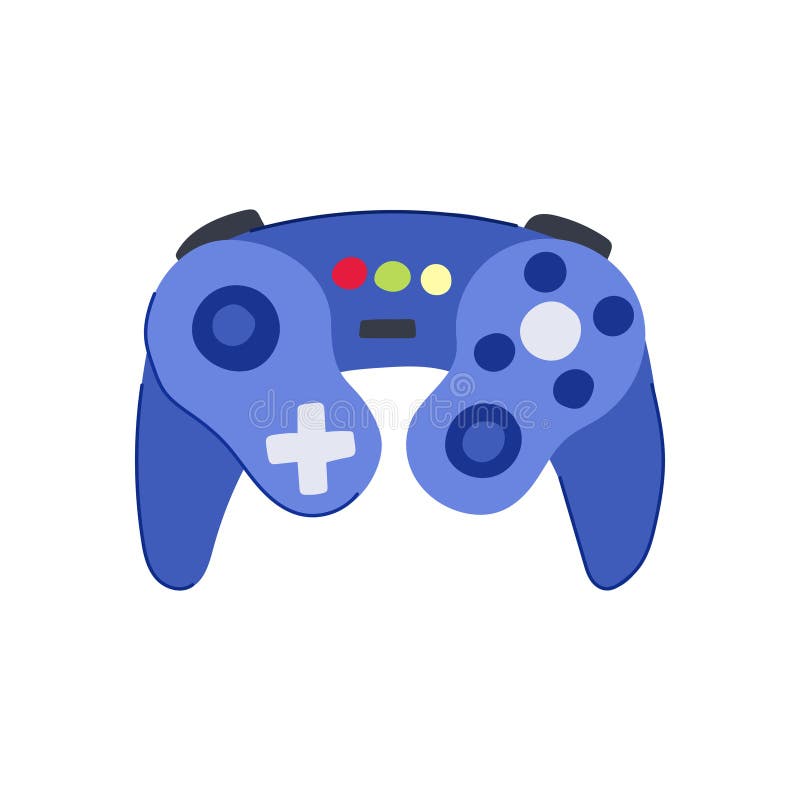 Gadget Gamepad Cartoon Vector Illustration Stock Vector - Illustration ...