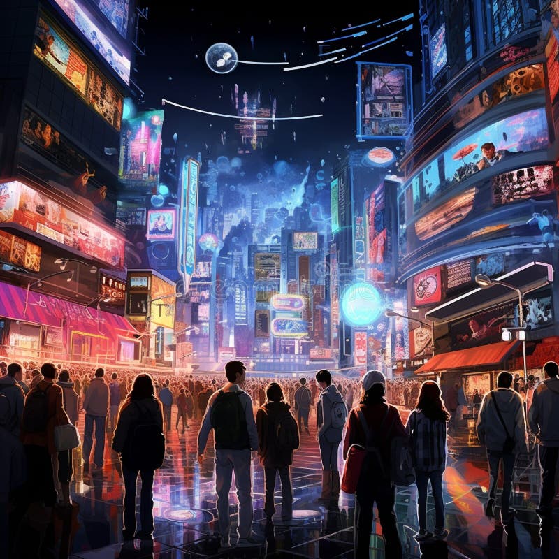 Gadget Gurus: Defining the Future of Tech Innovation Stock Image ...