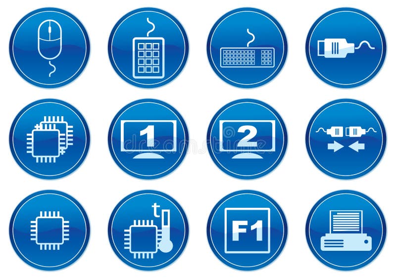 Gadget icons set. stock vector. Illustration of internet - 7218477