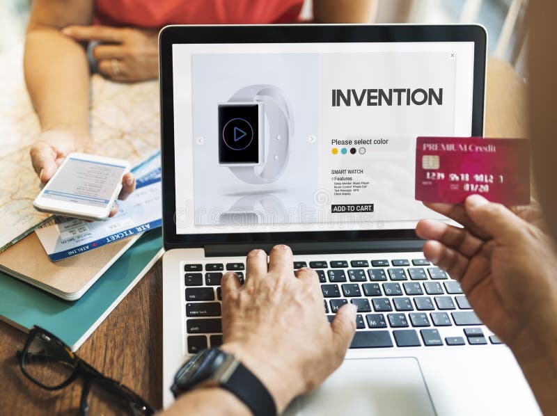 Gadget Invention Technology Innovation Digital Stock Image - Image of ...