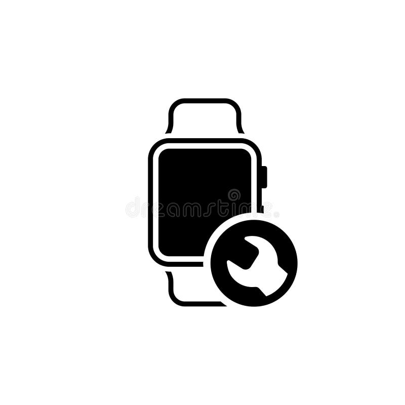 Gadget Repair Icon. Flat Design Stock Illustration - Illustration of ...