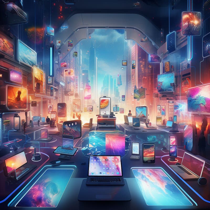 Gadget Wonderland stock image. Image of cuttingedge - 291717591