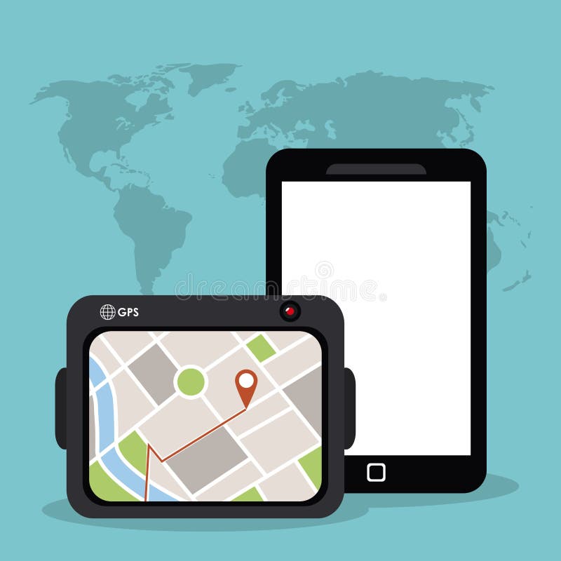 Gadgets and Devices Designs Stock Vector - Illustration of information ...