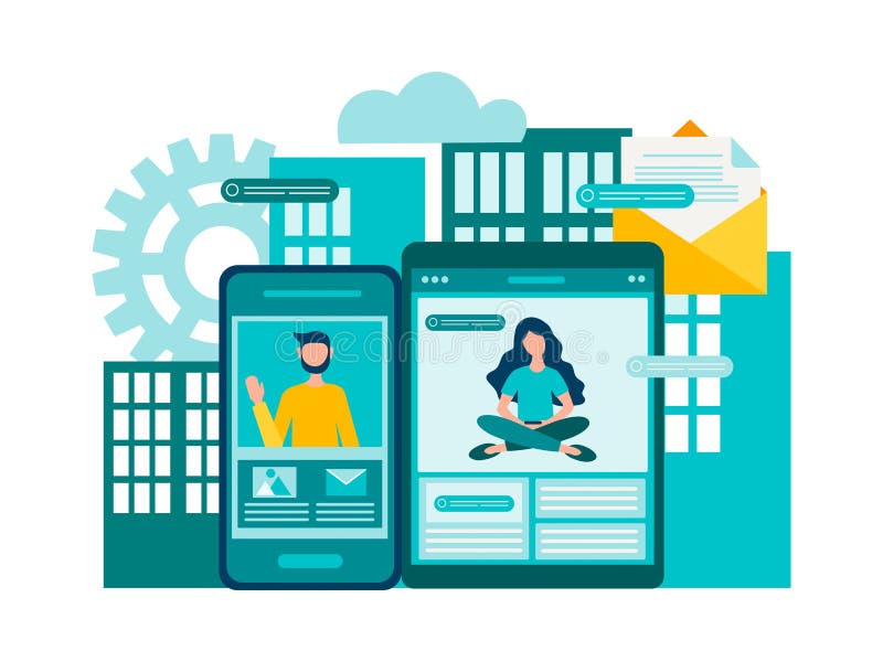 Gadgets, Electronic Communication and Information Exchange Online Stock ...