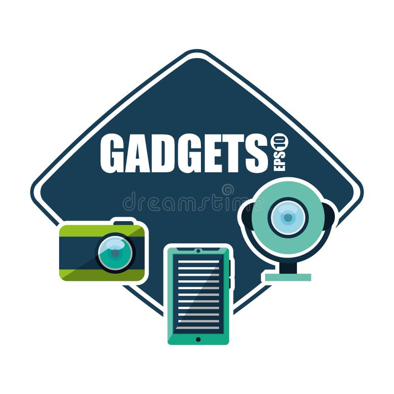Gadgets technology design stock vector. Illustration of media - 64057521