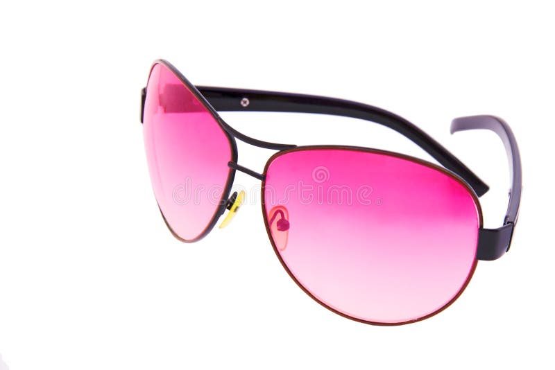 Lentes rosadas imagen de archivo. Imagen de hobey, diamante - 2014243