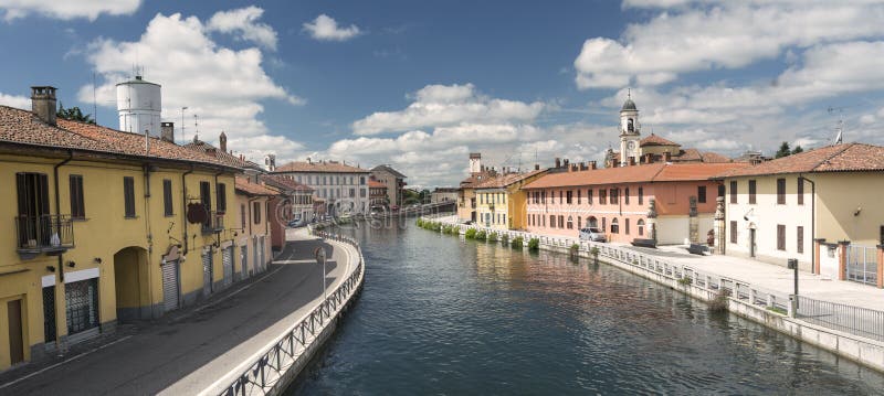 Gaggiano (Milano, Italia) immagine stock. Immagine di storico - 51283535