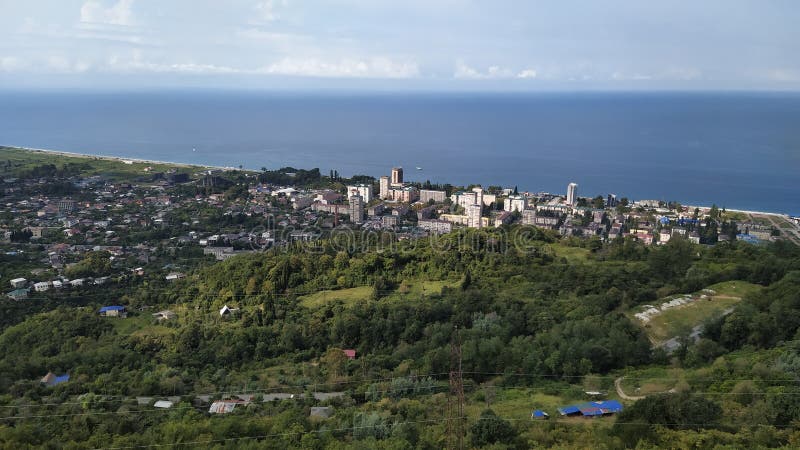 Gagra beautiful view stock photo. Image of abkhazia - 158128494