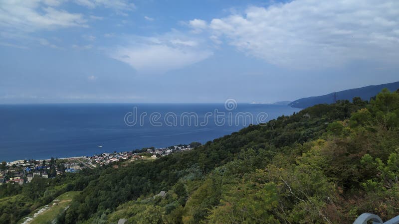 Gagra beautiful view stock image. Image of view, nature - 158128507