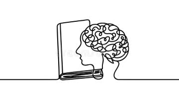 Line Drawing Open Mind Stock Illustrations – 284 Line Drawing Open Mind ...