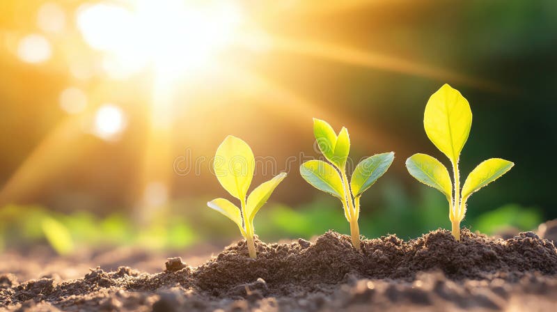 Gains Higher Value Growth, Realistic Photography Stock Illustration ...