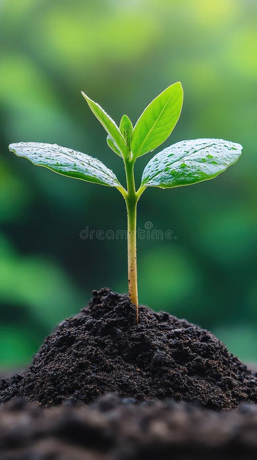 Gains Higher Value Growth, Realistic Photography Stock Illustration ...