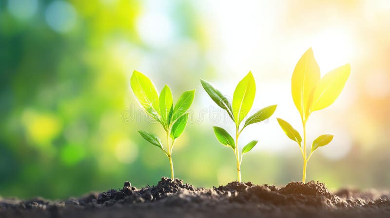 Gains Higher Value Growth, Realistic Photography Stock Illustration ...