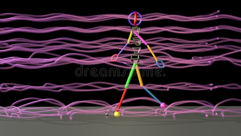 Gait Recognition , Motion Capture 3d Render of Character Walking. View ...