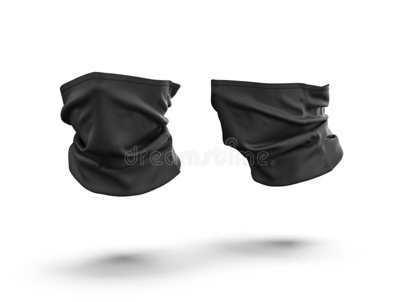 Gaiter Mockup Buff Mockup on the Face. Stock Photo - Illustration of ...