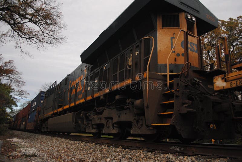 Csx Double Stack Intermodal Editorial Photography - Image of washington ...