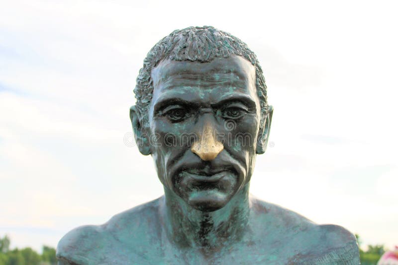 Gaius Julius Caesar Augustus Foto de archivo - Imagen de siglo, roma ...