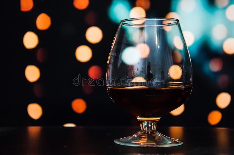 Gala Dinner with a Glass of Red Wine, Laid Table, Side View, Horizontal ...