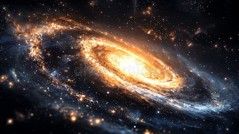 A Galactic Core Filled with Stars and Dark Matter, Pulling Light into ...