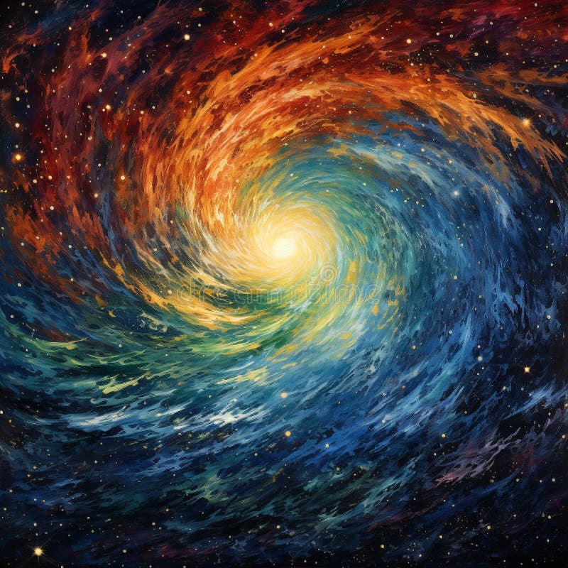 Galactic Dust Storm: Whirling Cosmic Particles Engulfing a Planet S ...