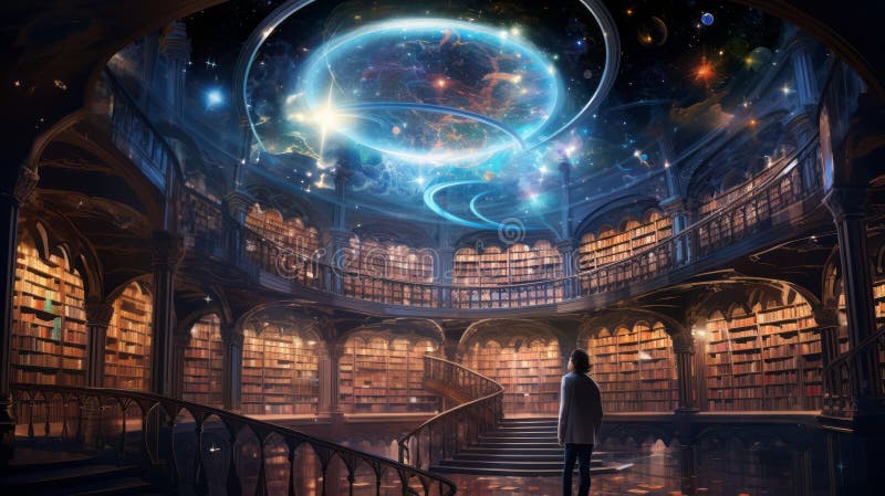 Massive Library Stock Illustrations – 93 Massive Library Stock ...