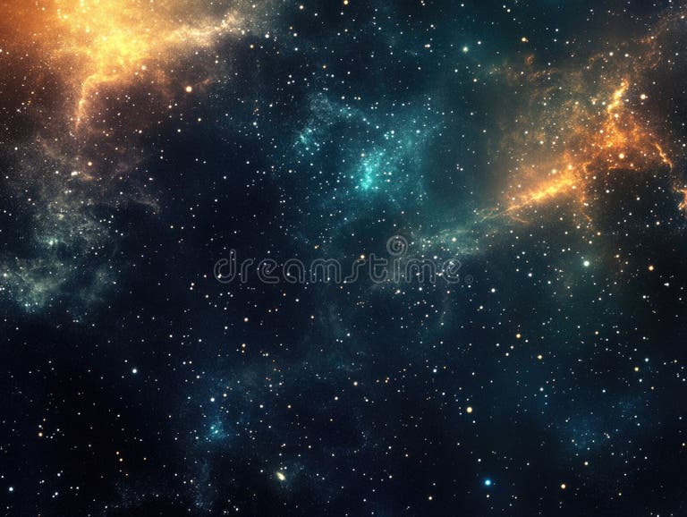Galactic Nebula Clouds stock photo. Image of gravity - 376767396