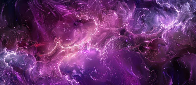 Galactic Purple Nebula Space Background with Vivid Celestial Designs ...