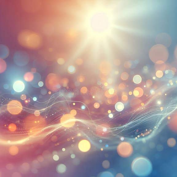 Galactic Radiance: Exploding Star in Nebular Field Stock Illustration ...