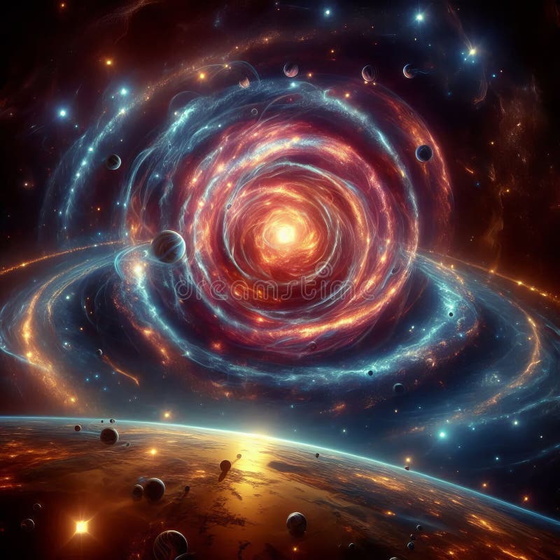 Galactic Synchronization Stock Illustrations – 4 Galactic ...