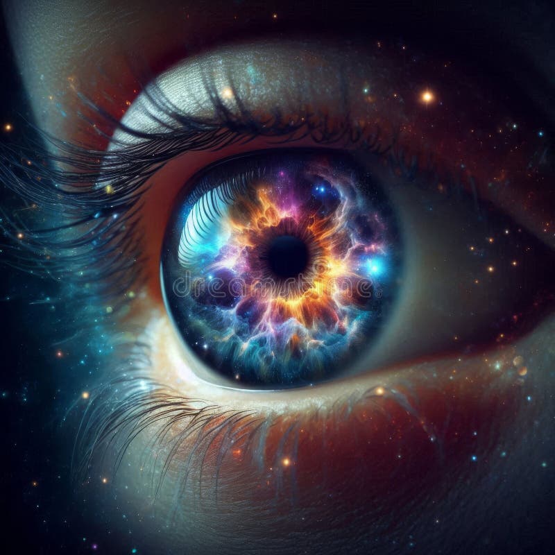 Galactic Vision stock illustration. Illustration of detail - 328627759