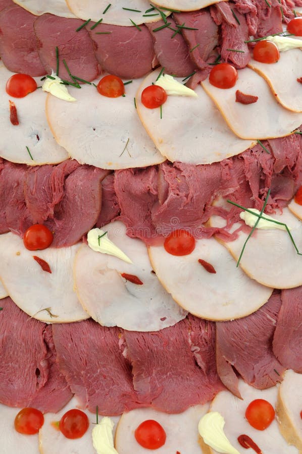 Galantine display stock photo. Image of meat, food, close - 203671522