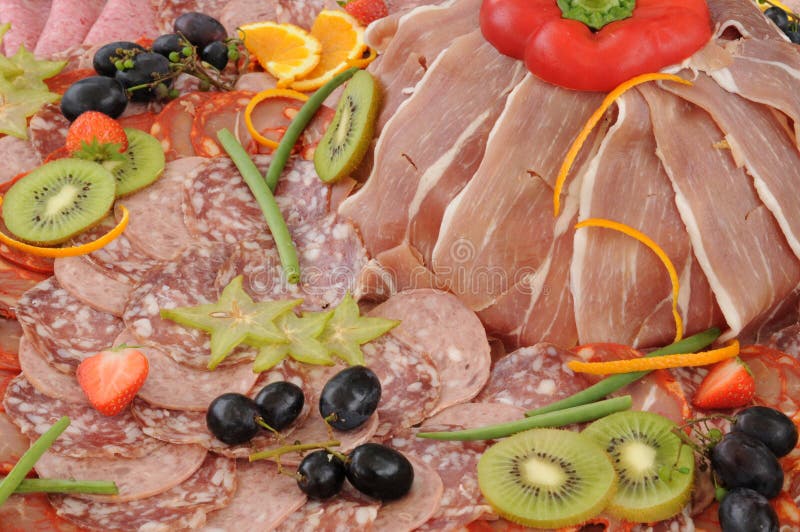 A galantine display stock photo. Image of meats, shop - 204005666