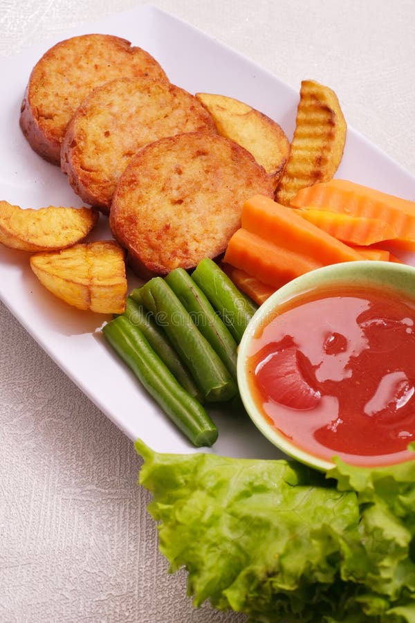 Galantine Pork with Special Sauce Stock Photo - Image of curry, cuisine ...