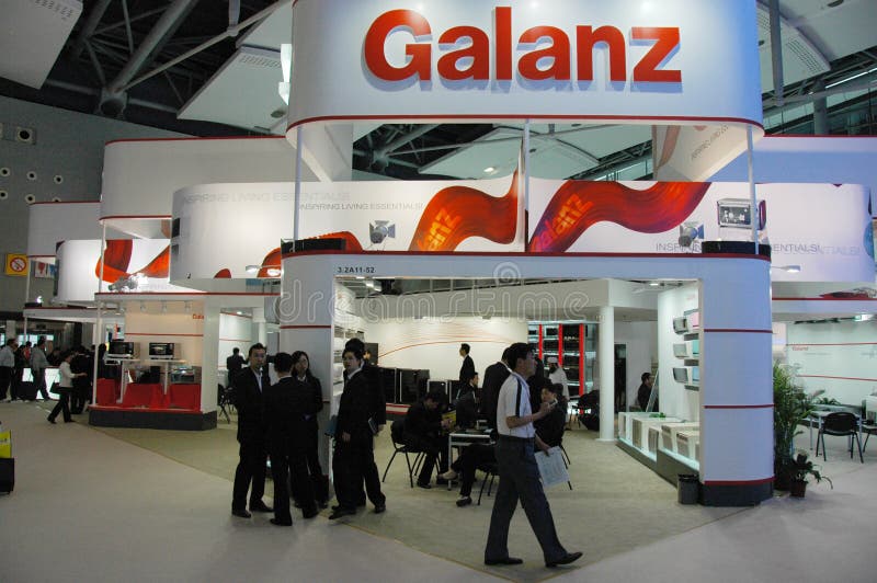 Galanz site editorial image. Image of electronic, departure - 9030265