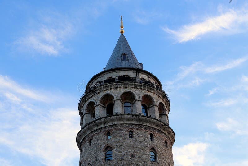 Galata tower stock photo. Image of city, monument, constantinople ...
