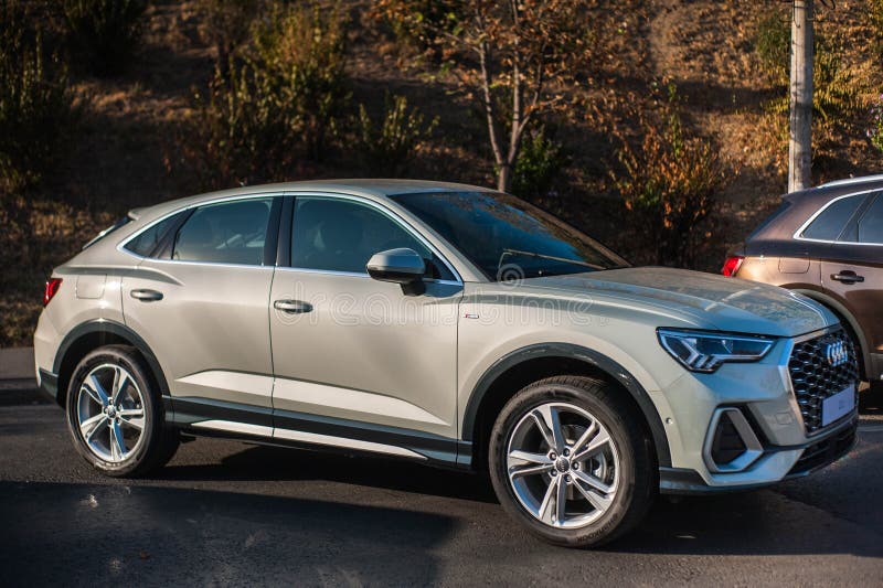 Galati, Romania - September 13, 2019: Audi Q3 Facelift Front View ...