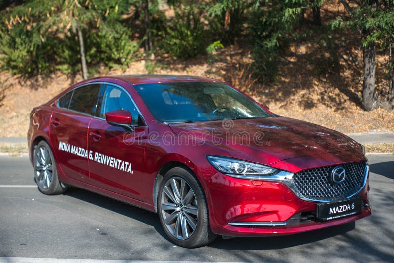 Galati, Romania - September 15, 2019: Red Mazda 6 GL Facelift Front ...
